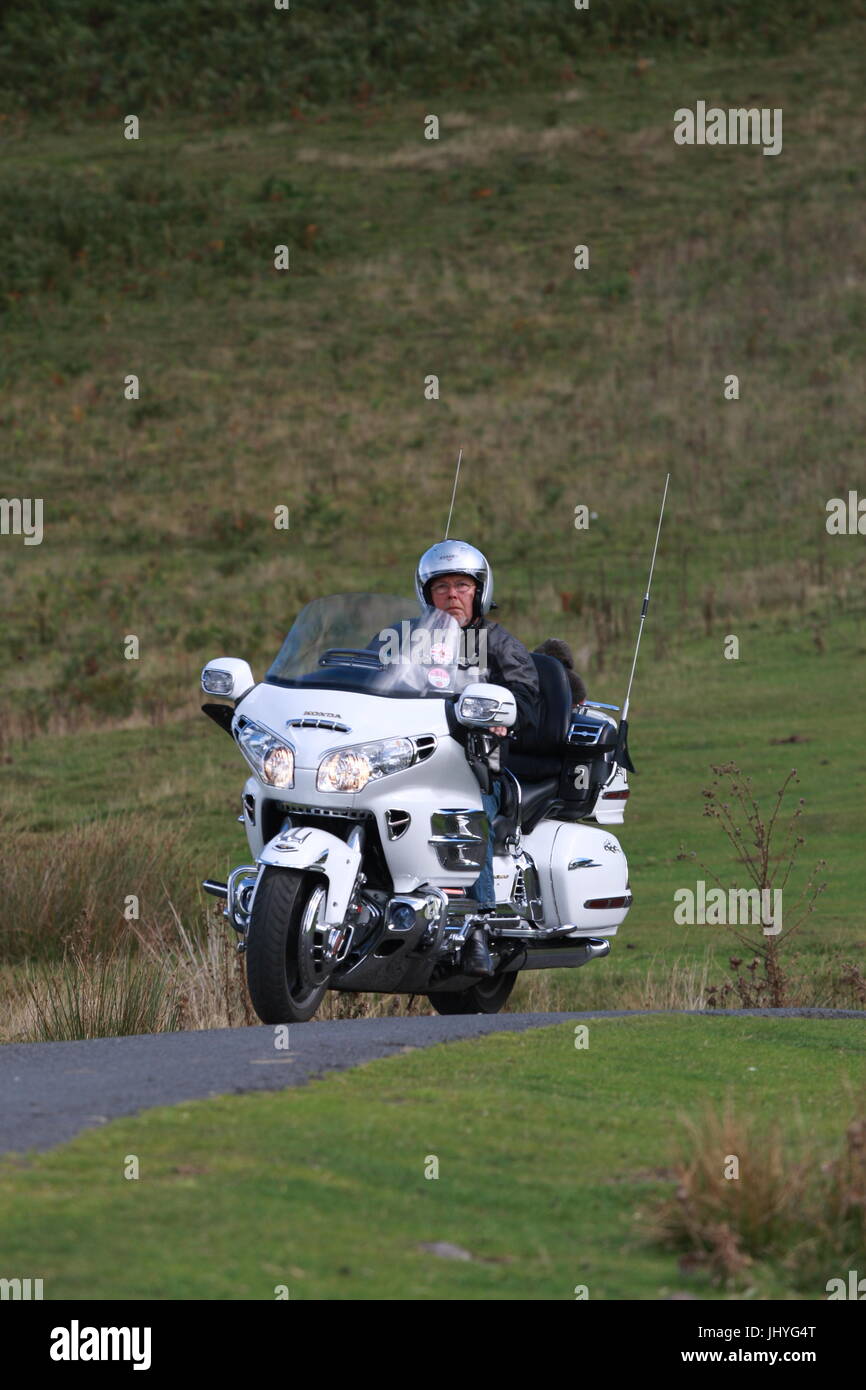 Honda Goldwing owners club ride out to North Yorkshire Moors Railway ...