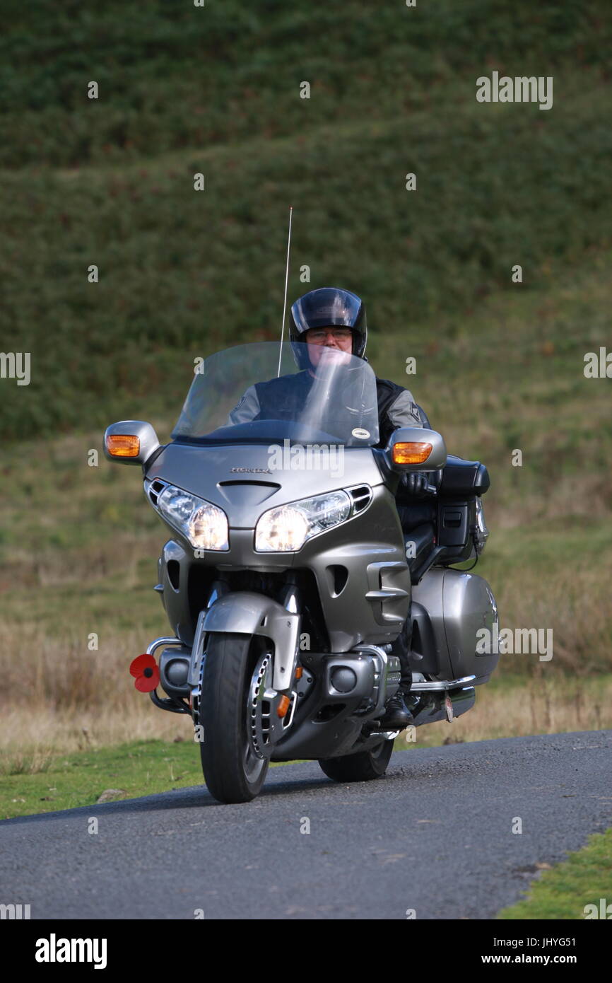 Honda Goldwing owners club ride out to North Yorkshire Moors Railway ...