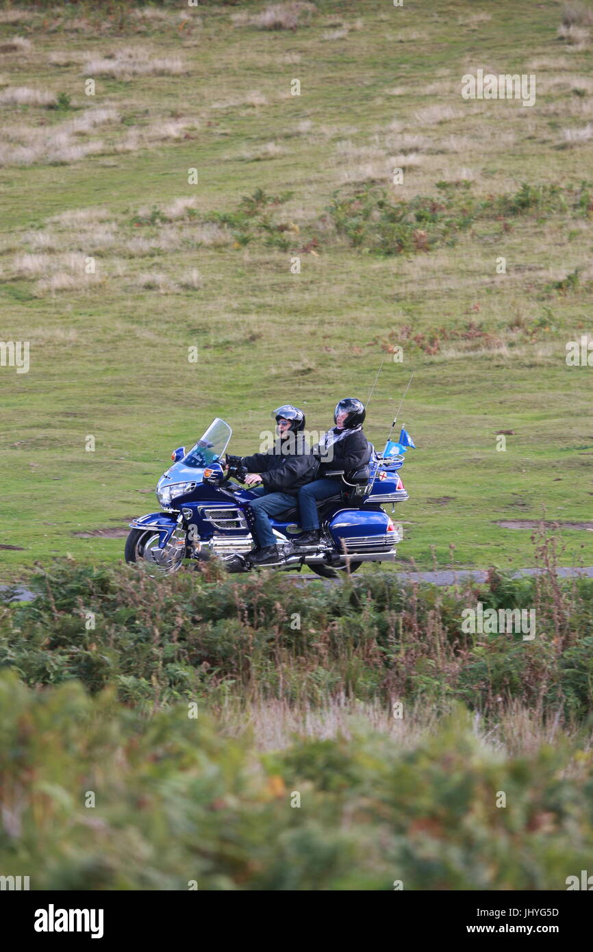Honda Goldwing owners club ride out to North Yorkshire Moors Railway ...