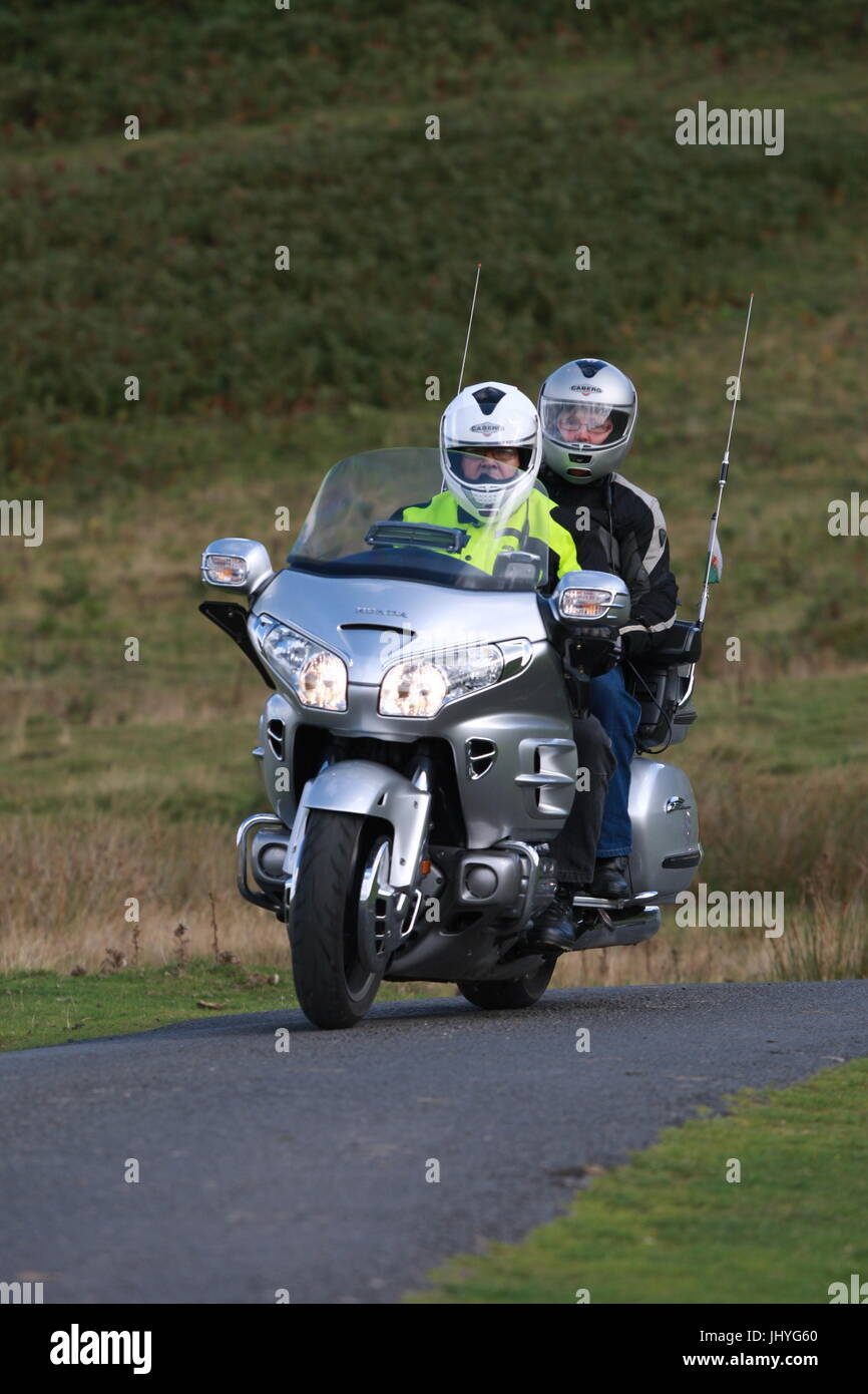 Honda Goldwing owners club ride out to North Yorkshire Moors Railway ...