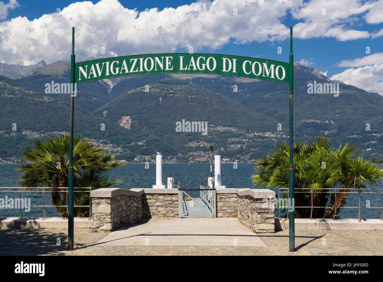 Investor in the Comosee, Colico, Lombardy, Italy - brine Como in Colico ...