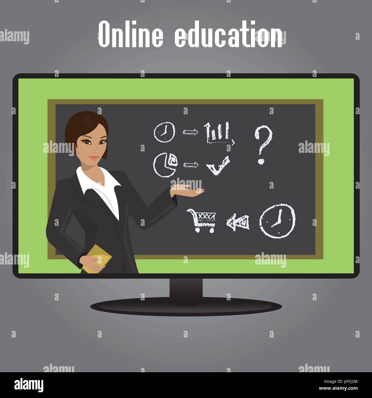 Offline education Stock Vector Images - Alamy