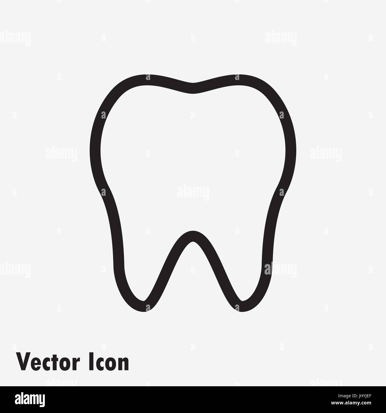 Illustrated tooth vector vectors hi-res stock photography and images ...