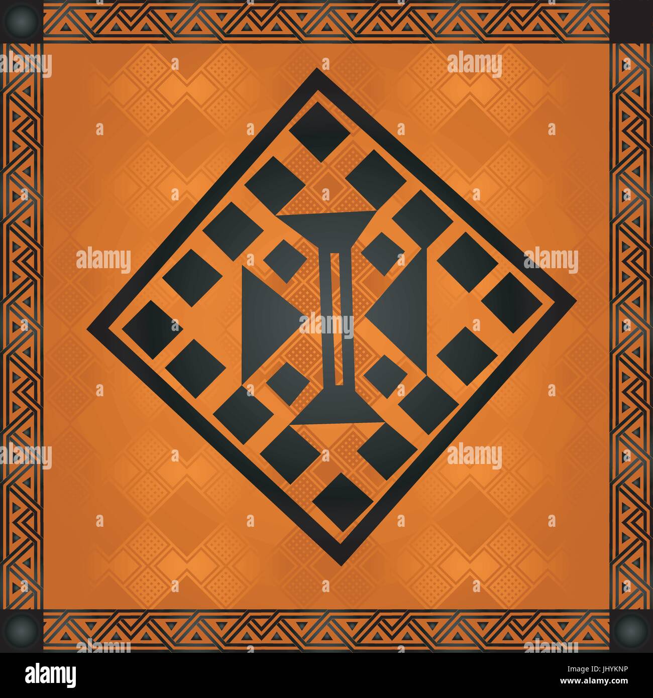 African Narional Arts and cultural symbols Stock Vector Image & Art - Alamy