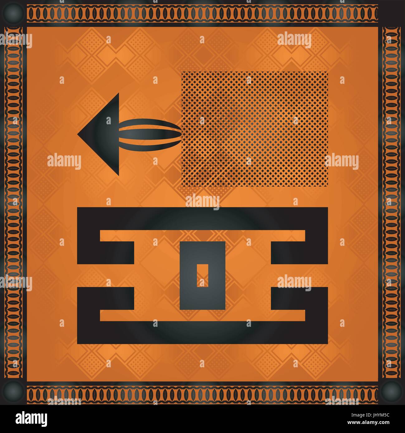 Zulu border Stock Vector Images - Alamy