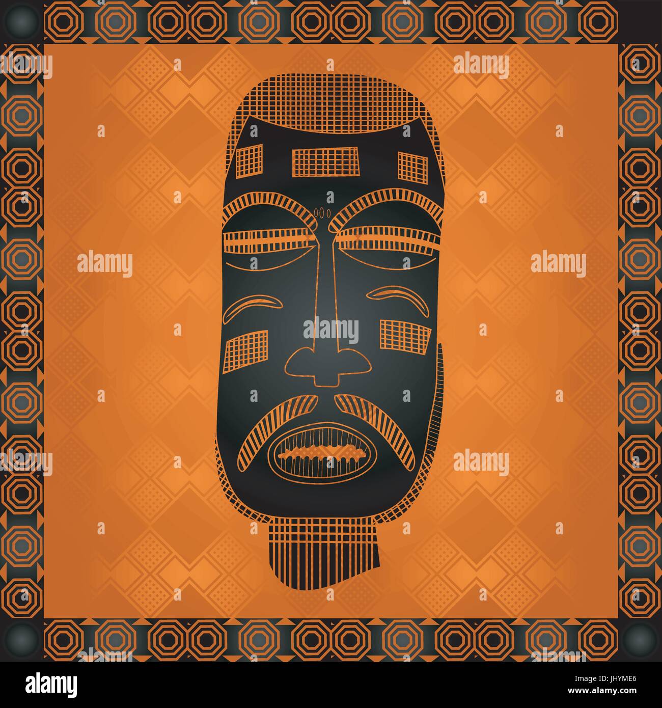 African Narional Arts and cultural symbols Stock Vector Image & Art - Alamy