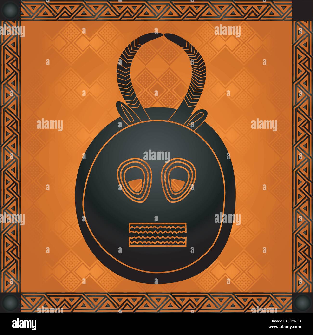 African Narional Arts and cultural symbols Stock Vector Image & Art - Alamy