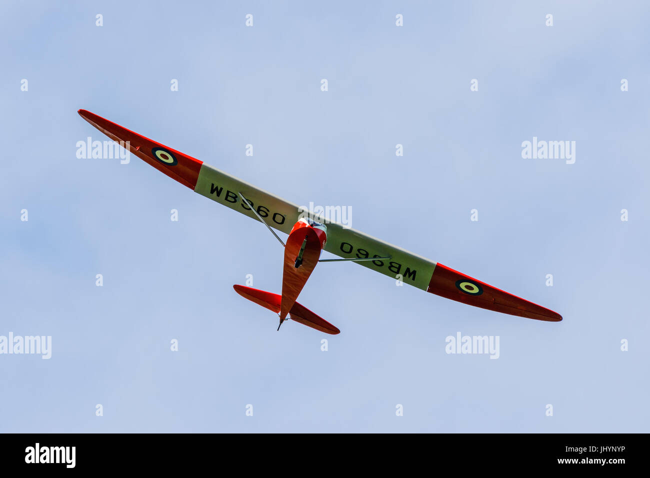 Old glider in the sky Stock Photo - Alamy