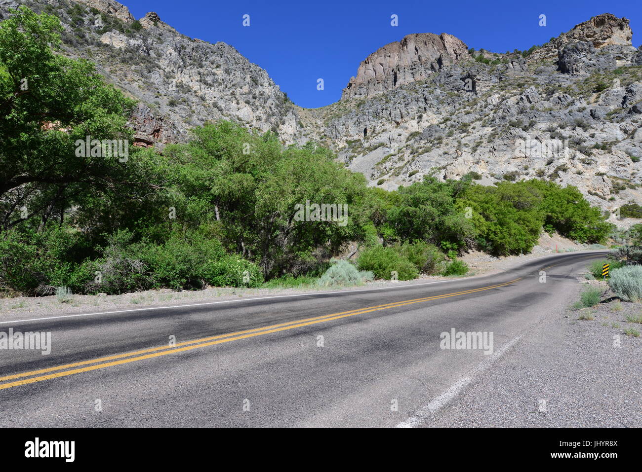Spring Valley state park in Nevada in summertime Stock Photo - Alamy