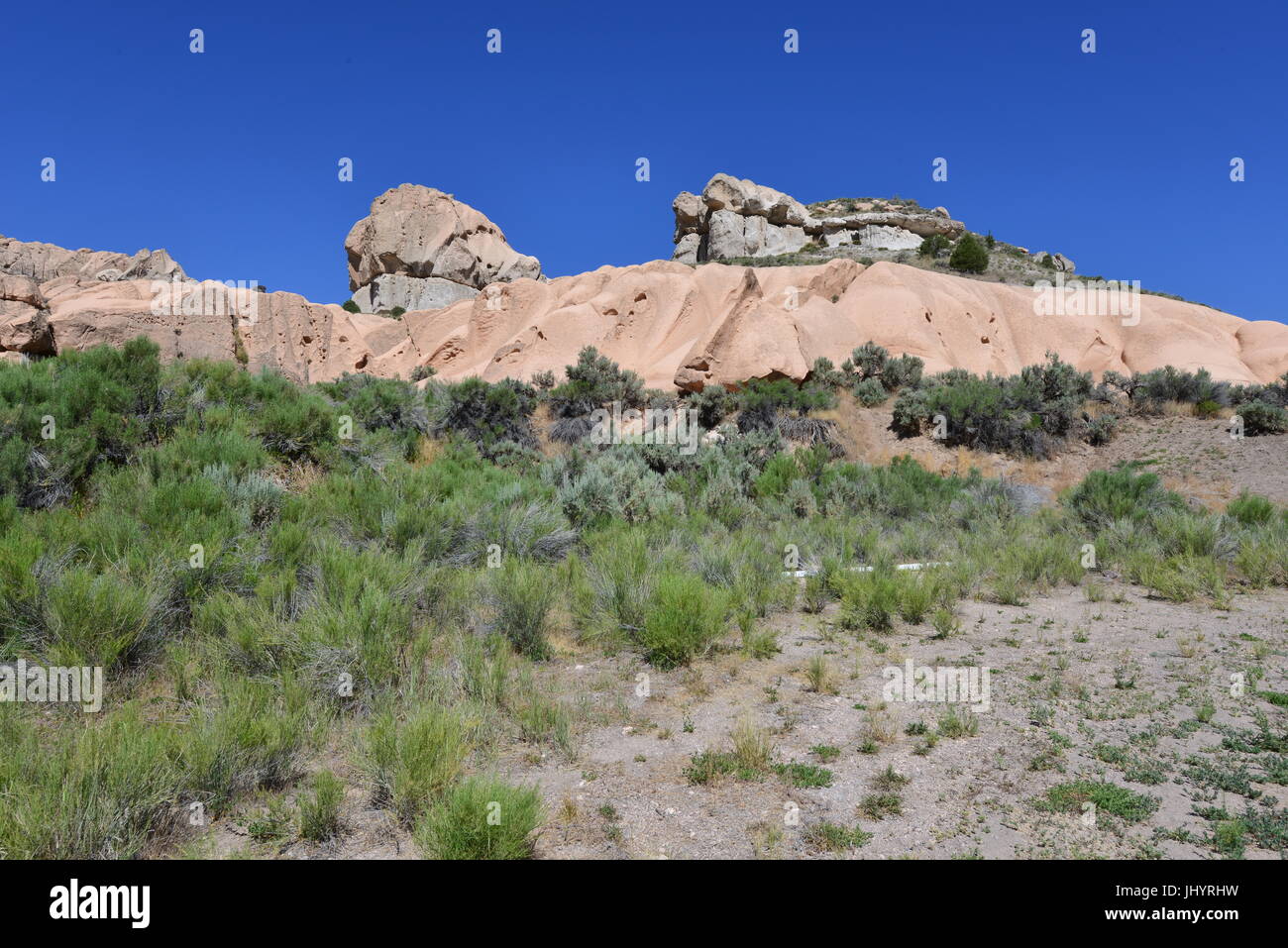 Rocks at Spring Valley National Park in Nevada Stock Photo - Alamy