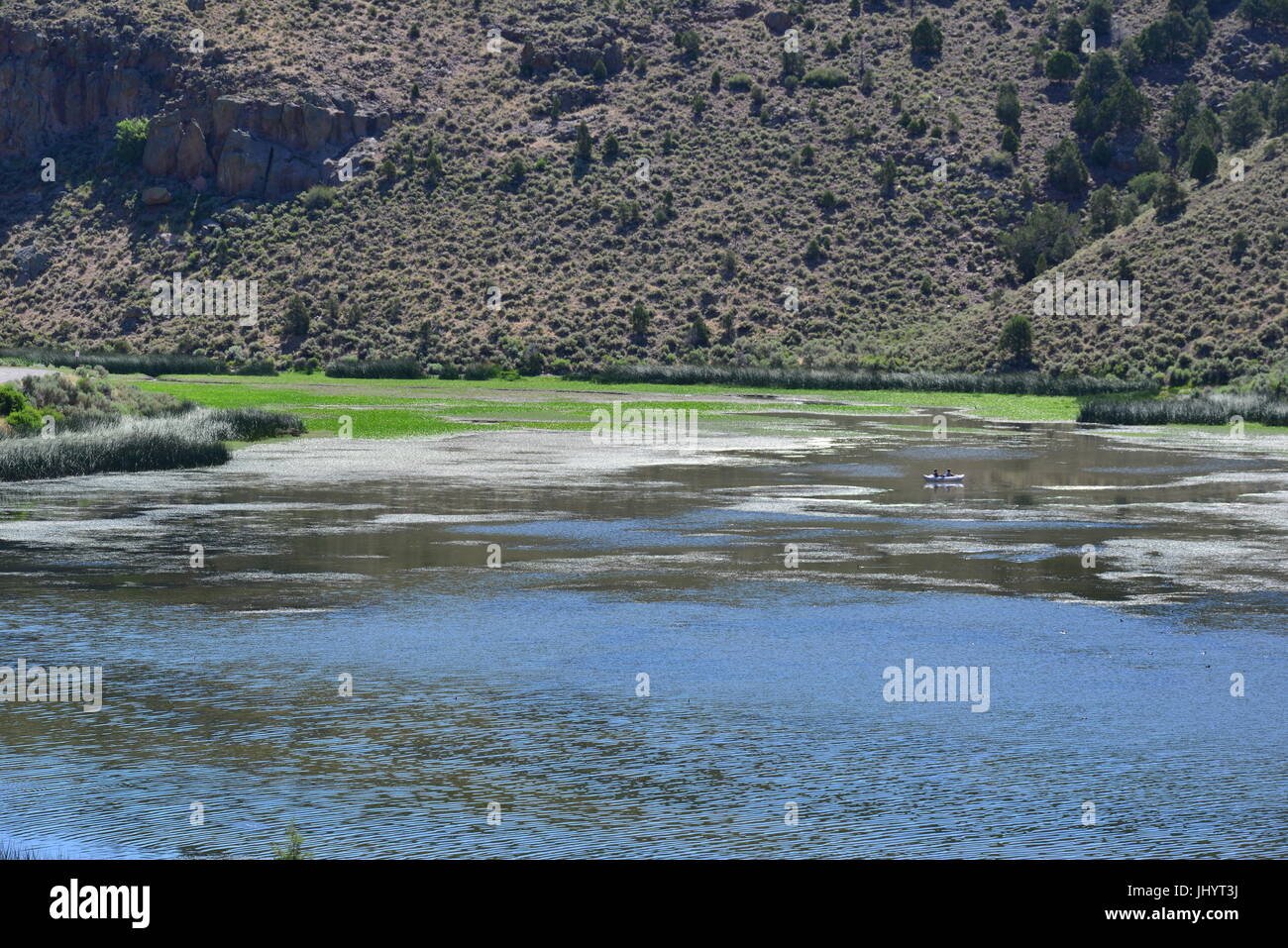 The Lake at Spring Valley State Park in Nevada Stock Photo - Alamy