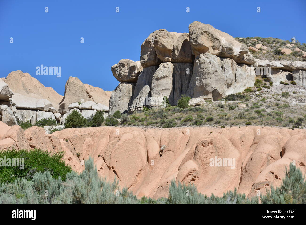 Rocks at Spring Valley National Park in Nevada Stock Photo - Alamy