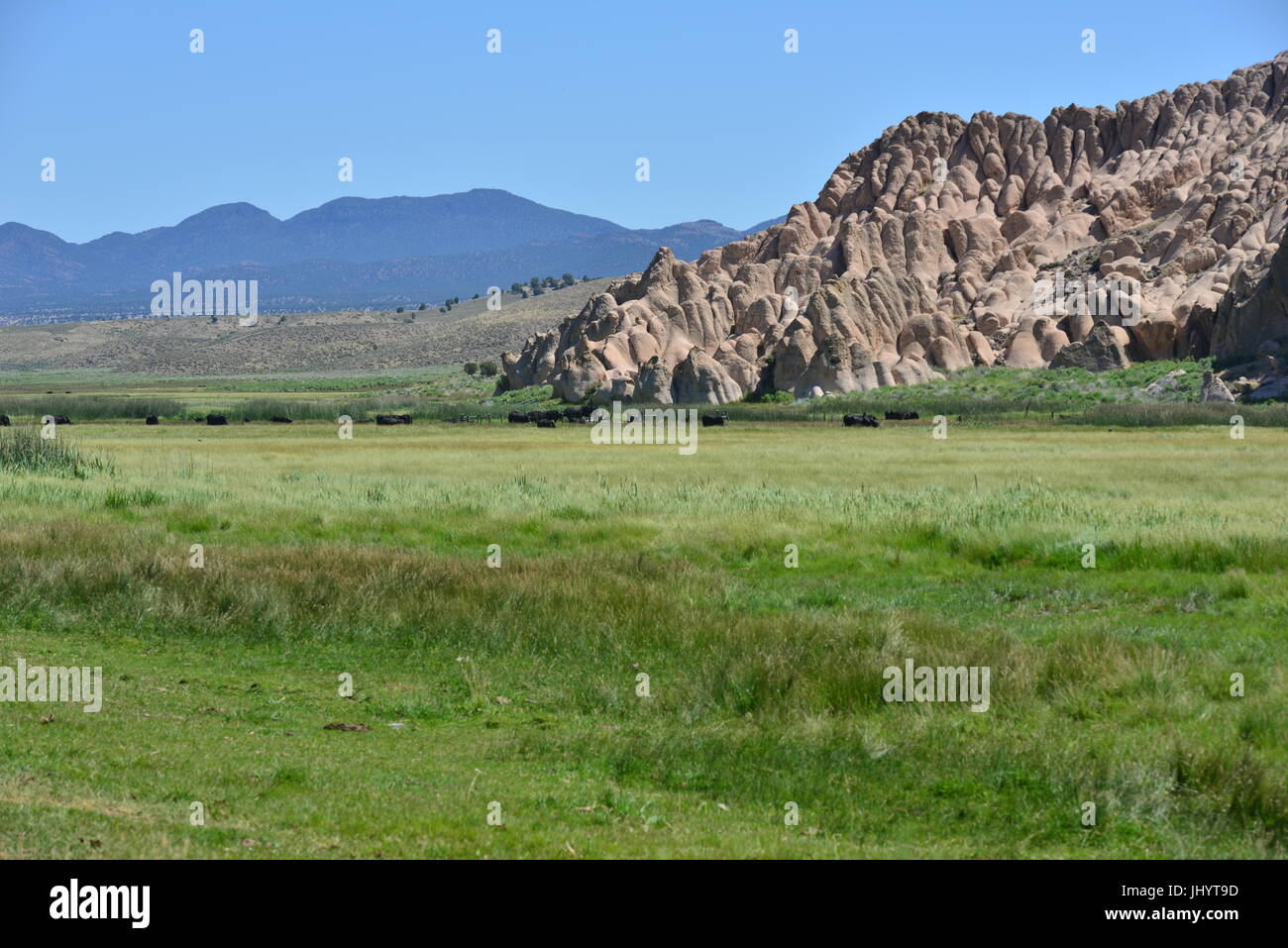 Spring Valley state park in Nevada in summertime Stock Photo - Alamy