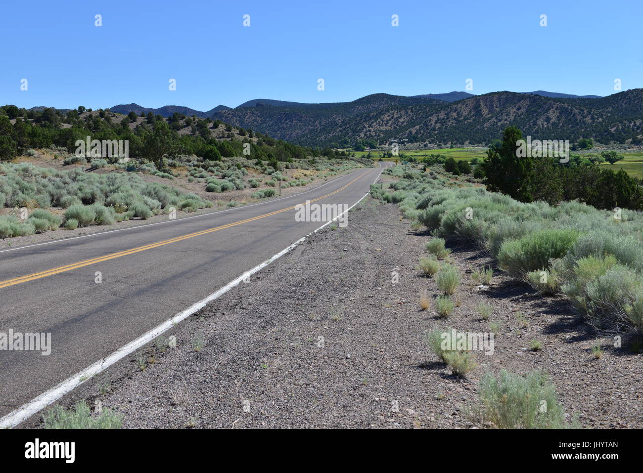 Spring Valley state park in Nevada in summertime Stock Photo - Alamy