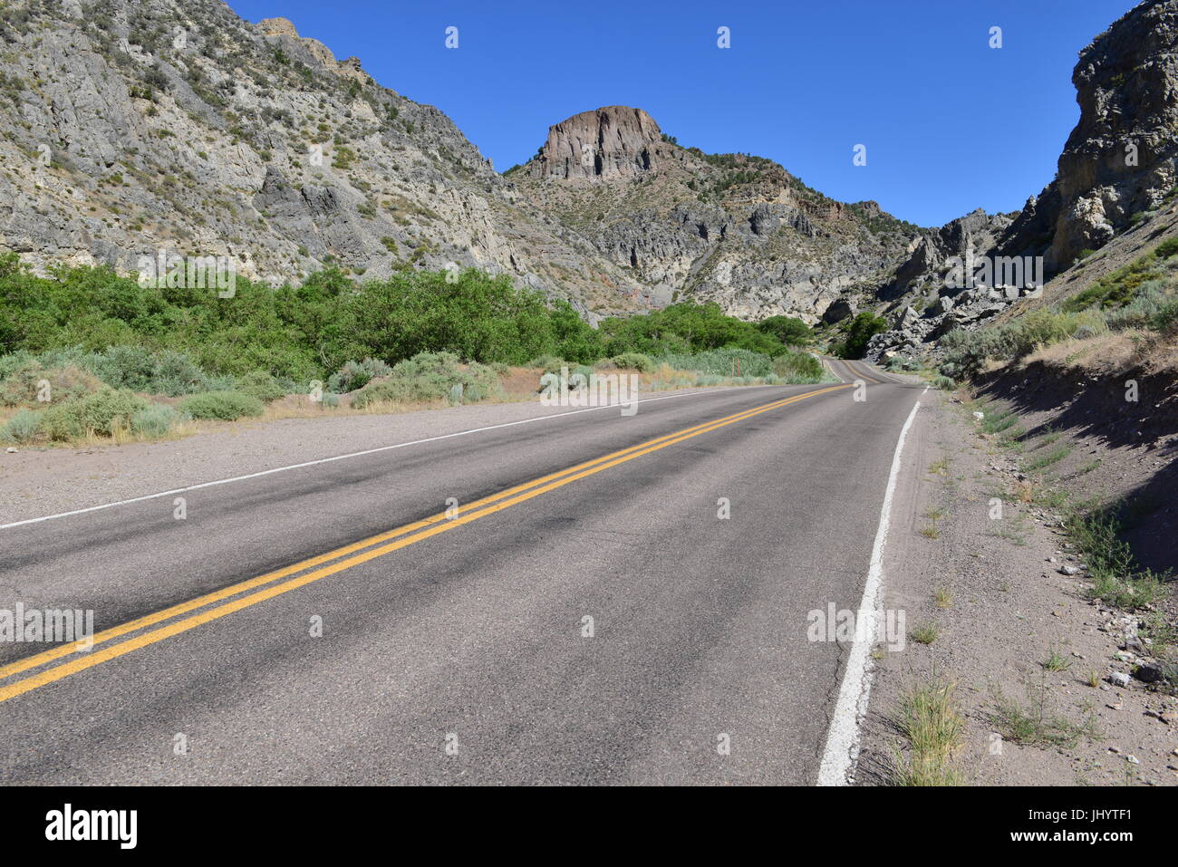 Spring Valley state park in Nevada in summertime Stock Photo - Alamy