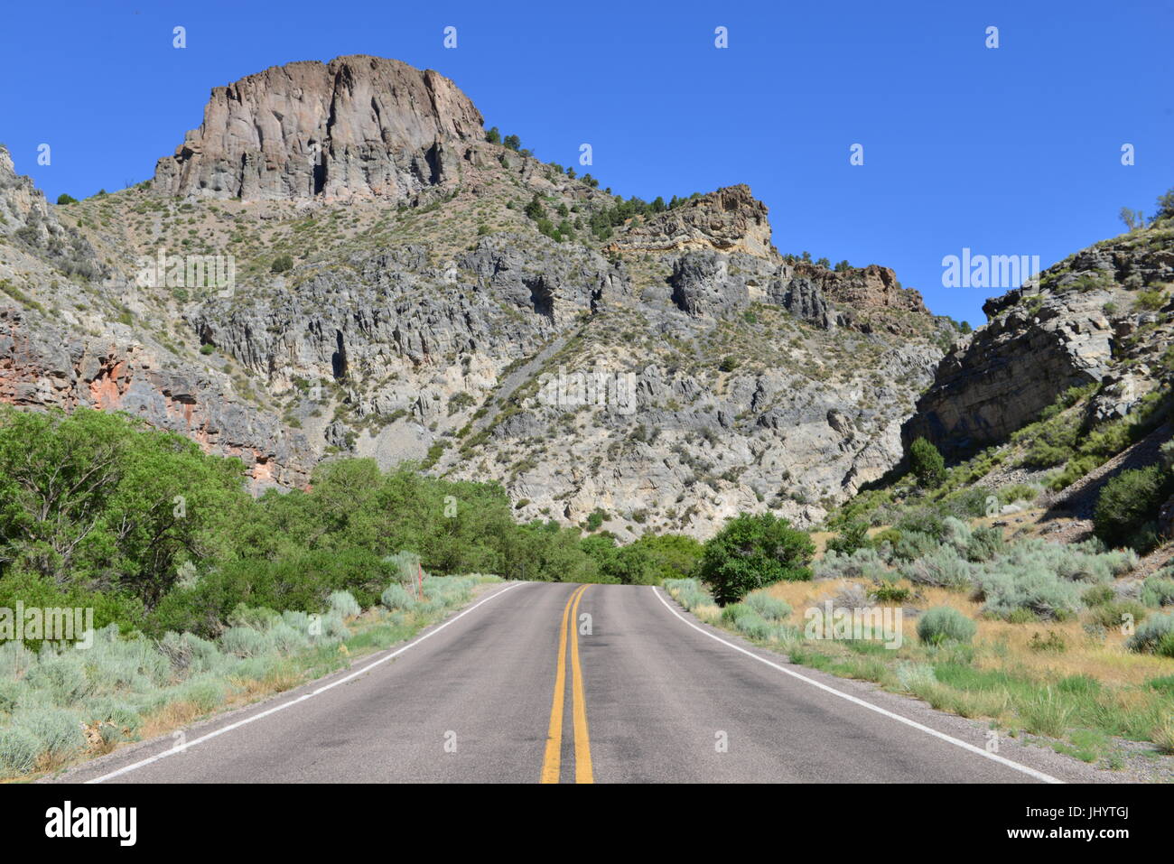 Spring Valley state park in Nevada in summertime Stock Photo - Alamy