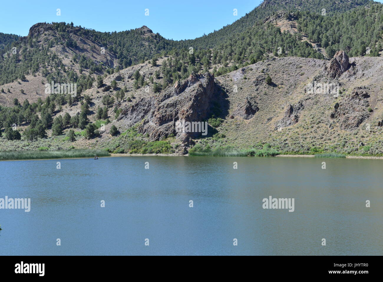 The Lake at Spring Valley State Park in Nevada Stock Photo - Alamy