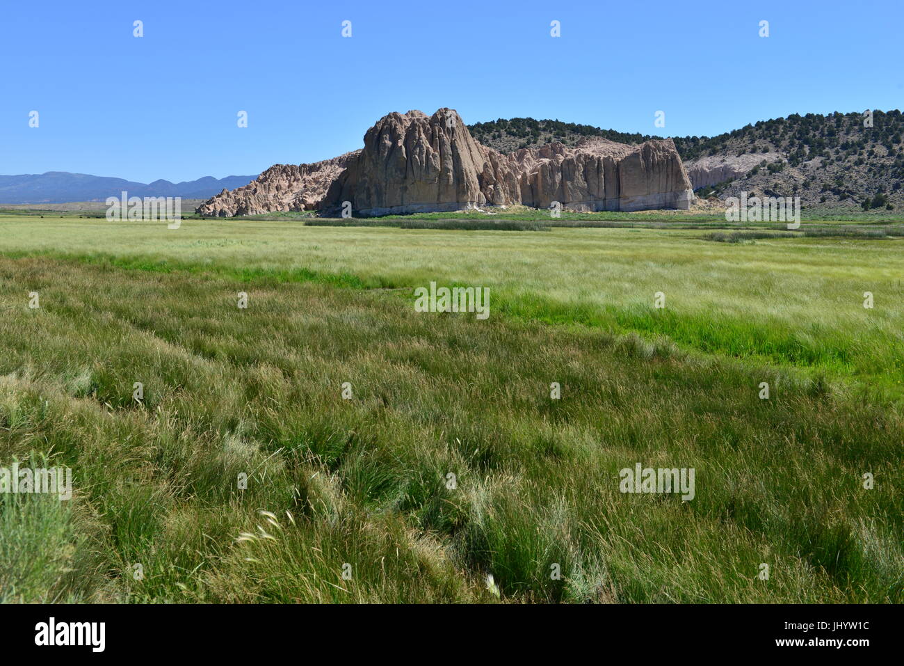 Spring Valley state park in Nevada in summertime Stock Photo - Alamy