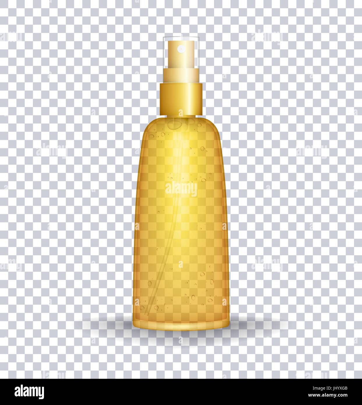 Sun block lotion Container. Sun care oil transparent bottle. Vector ...