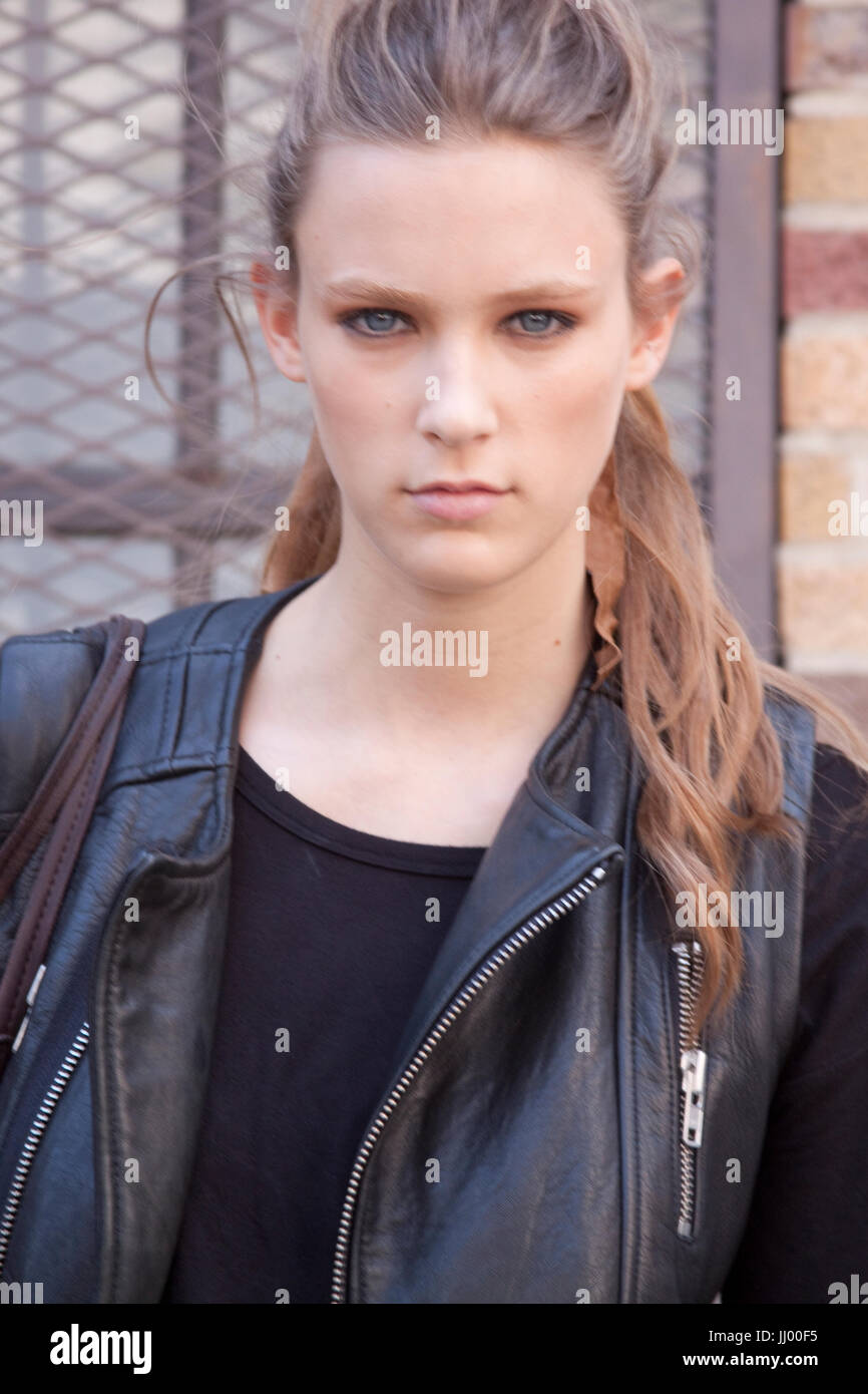 Beautiful glowing skin No Makeup beauty portrait of Fashion model ...