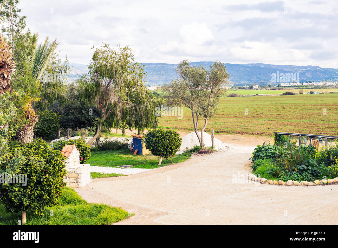 Outdoor countryside landscape Stock Photo - Alamy