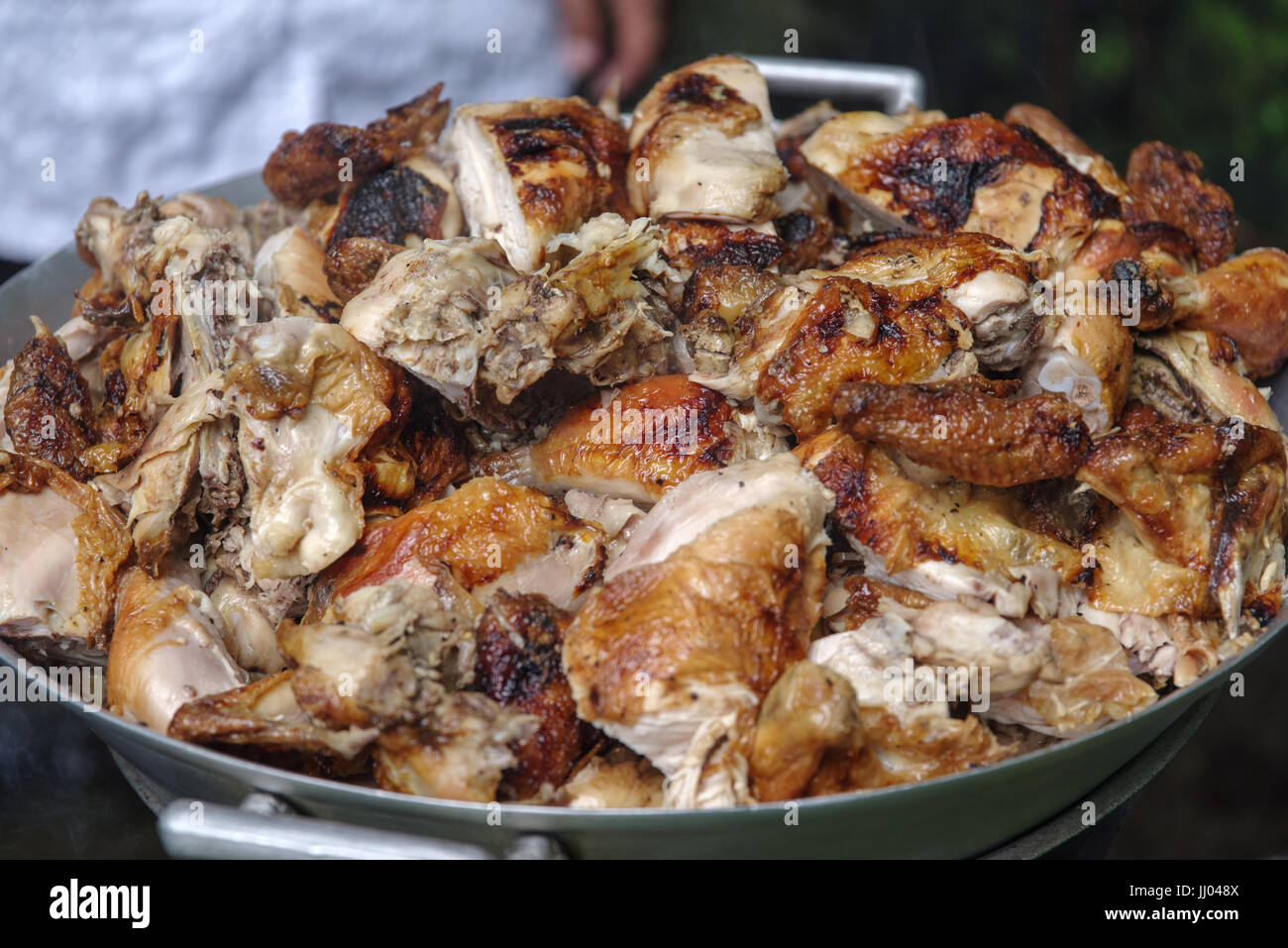 Filipino grilled chicken manok Stock Photo - Alamy