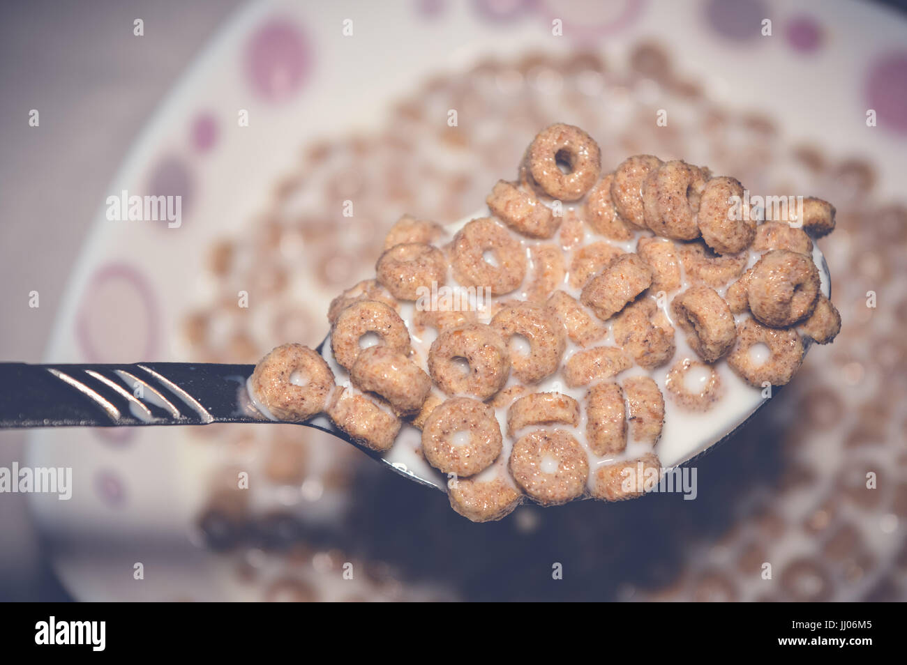 Cooking corn flakes milk in hi-res stock photography and images - Alamy
