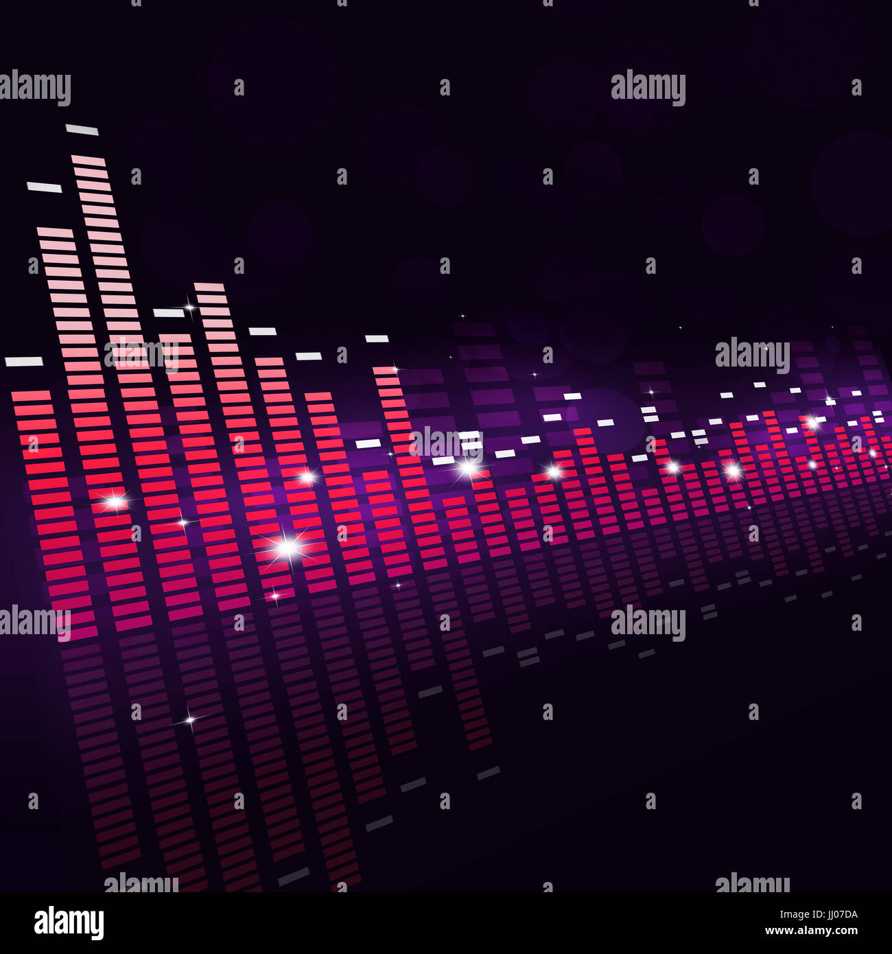 abstract multicolor music equalizer background for parties Stock Photo ...