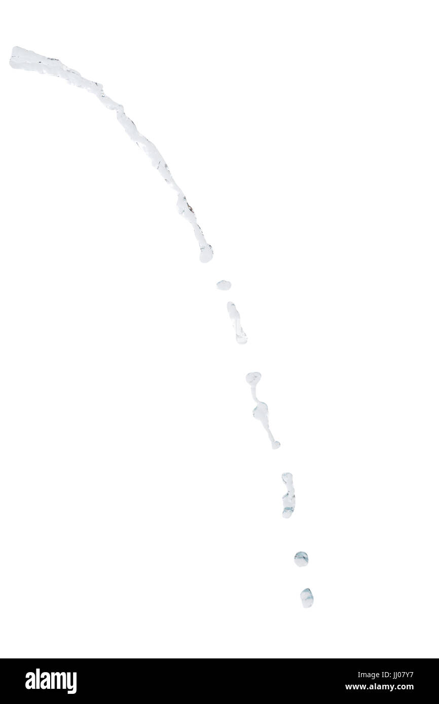 Clear white water Cut Out Stock Images & Pictures - Alamy