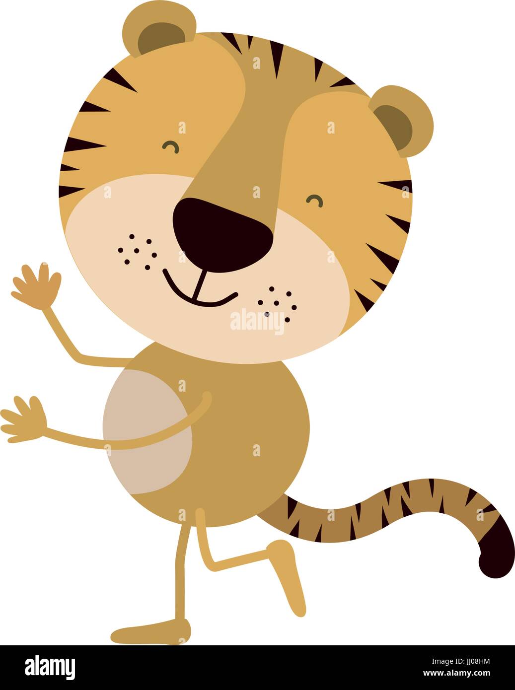 Tiger eyebrows Stock Vector Images - Alamy