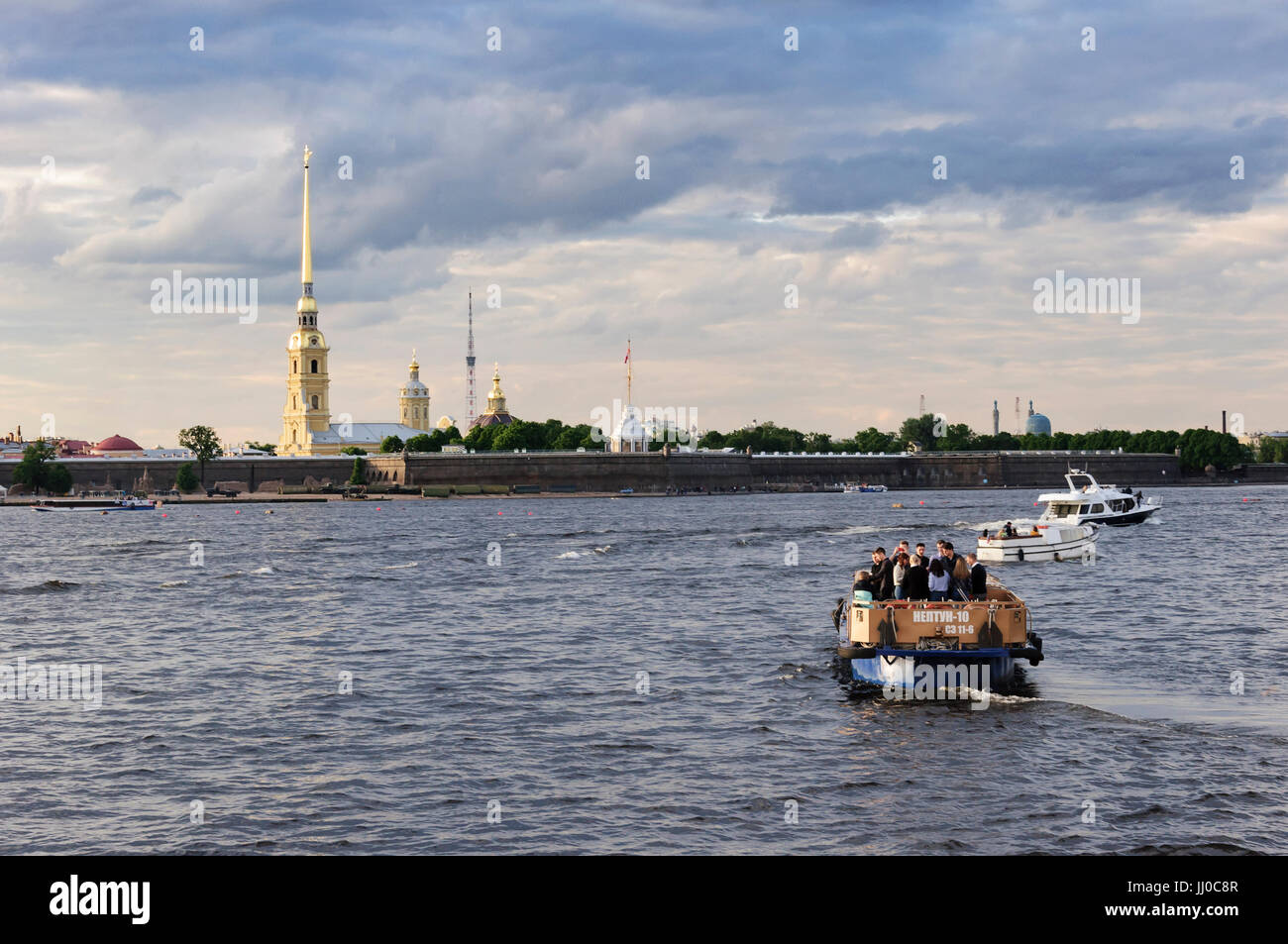 White nights in St.-Petersburg Stock Photo - Alamy