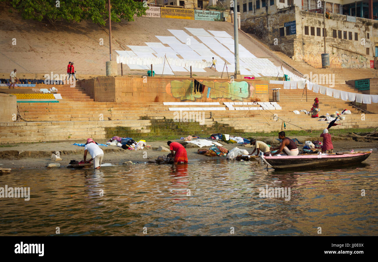 Ritual Washing In Ganges River High Resolution Stock Photography and ...