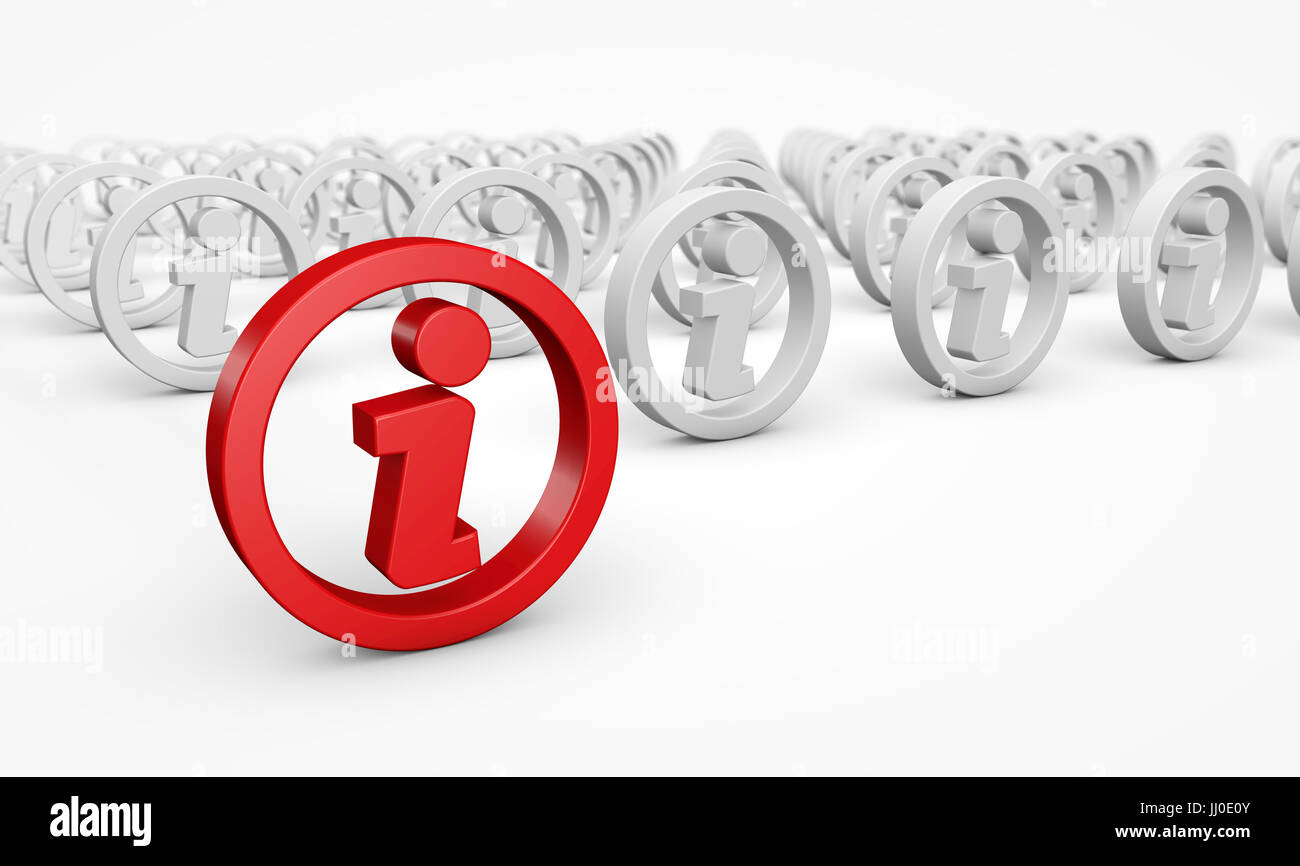 Informing problem concept icon hi-res stock photography and images - Alamy