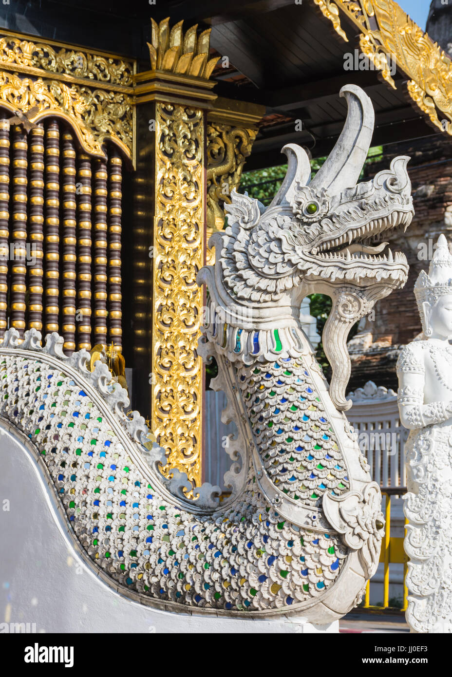 Railing the serpent Stock Photo - Alamy