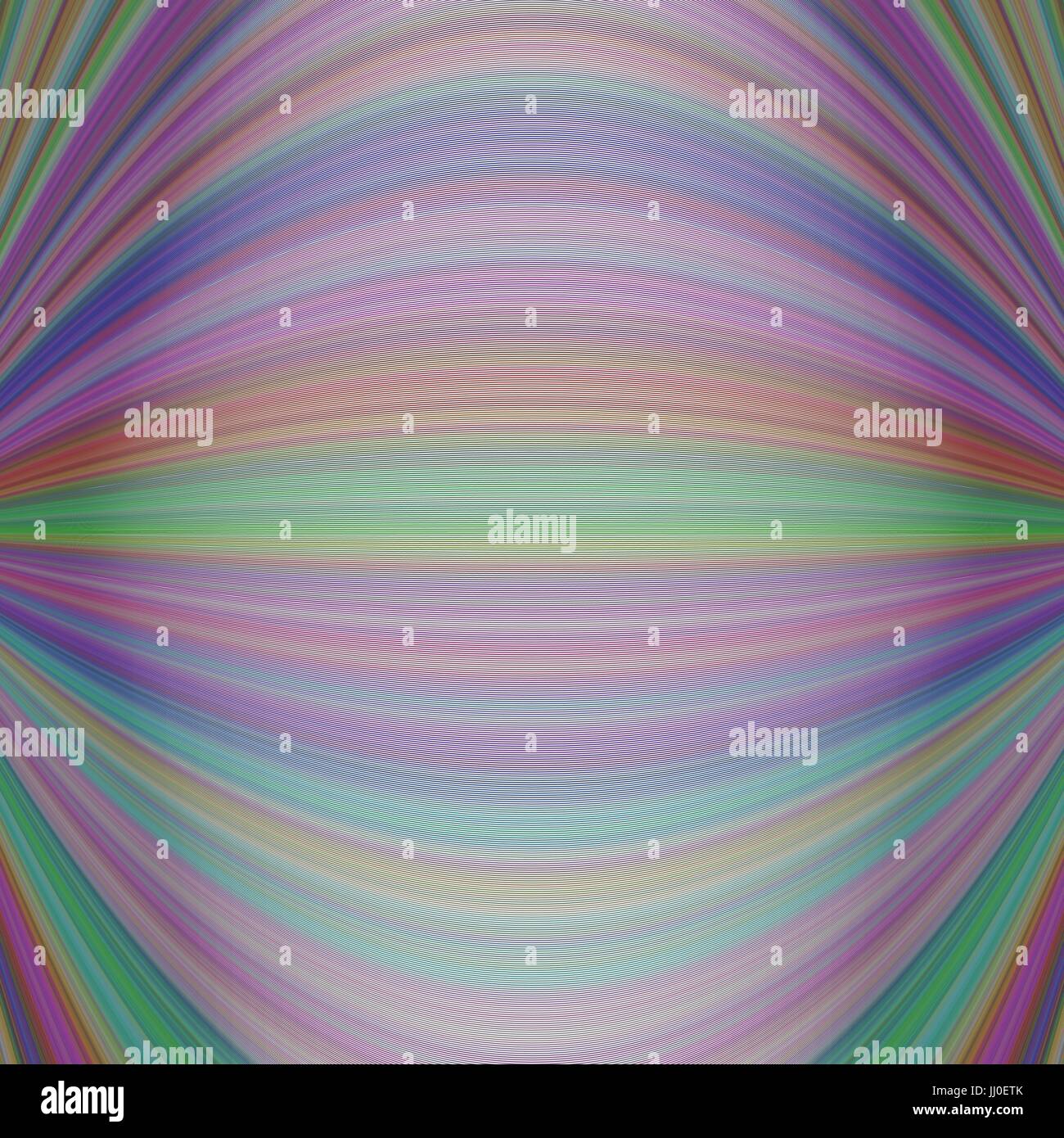 Abstract symmetrical motion background from thin curved lines Stock ...