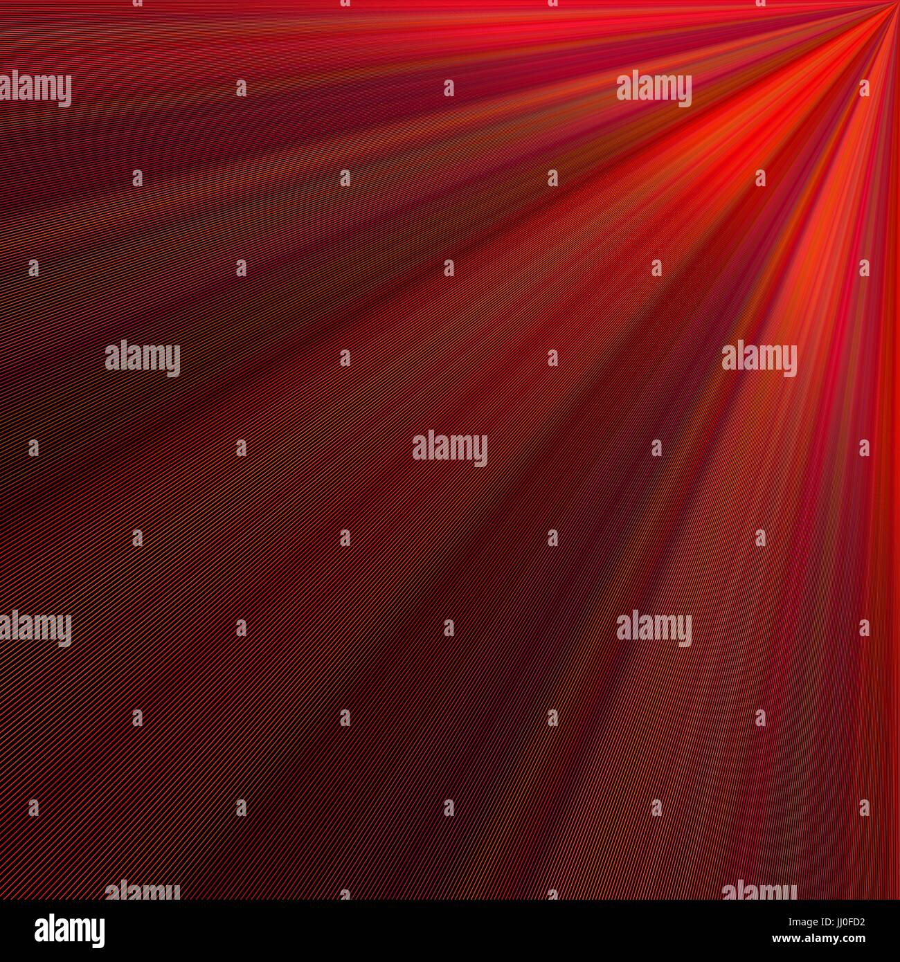 Red abstract ray background design - vector graphic from rays Stock ...