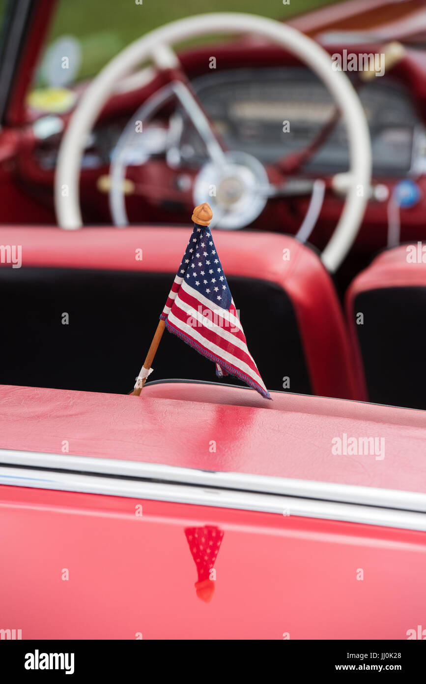 White small flags on hi-res stock photography and images - Alamy