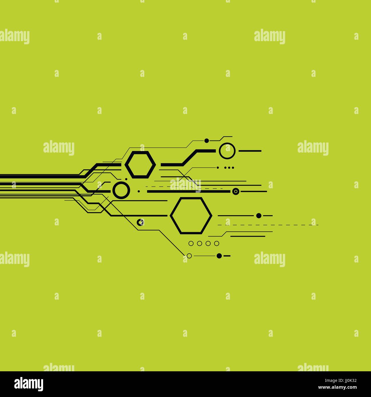 Abstract Technology Background Stock Vector Image And Art Alamy