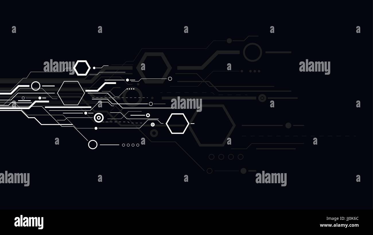 Abstract science and technology background Stock Vector Image & Art - Alamy
