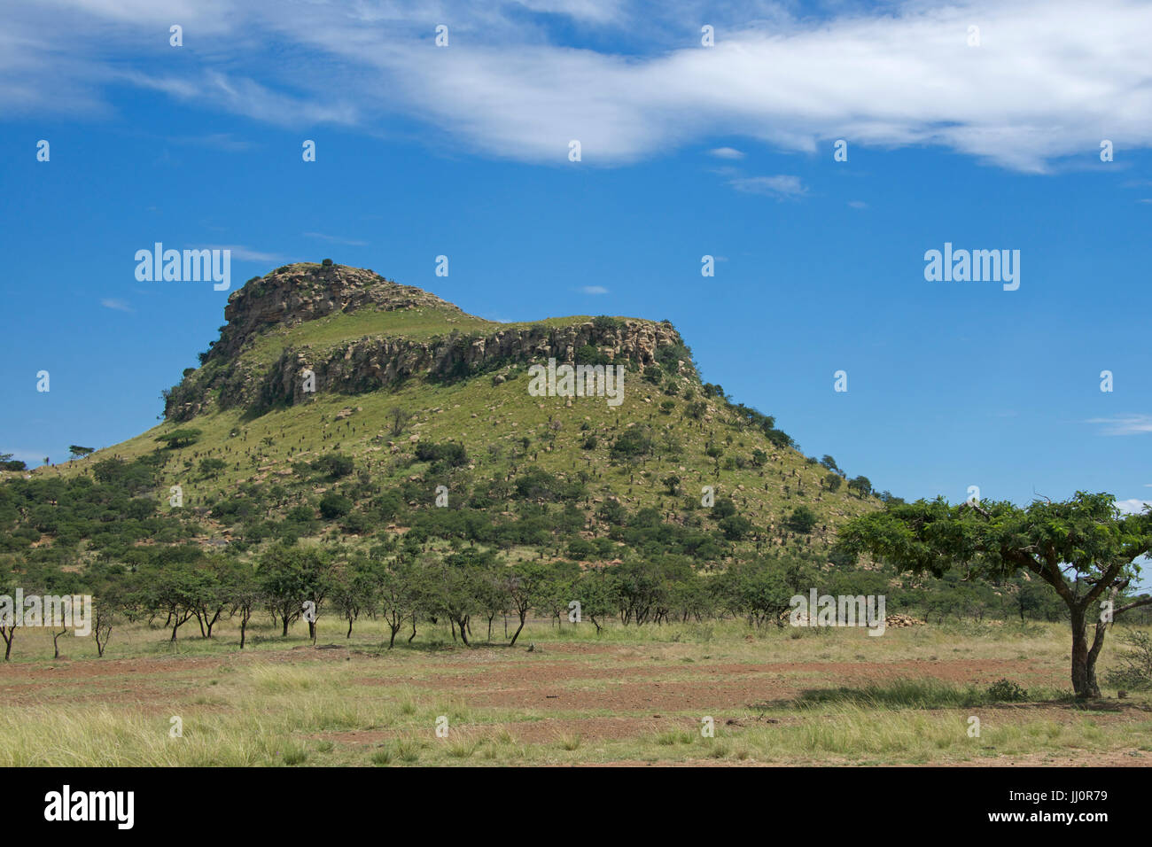 Isandlwana Hill site of Anglo Zulu battle 1879 KwaZulu-Natal South ...