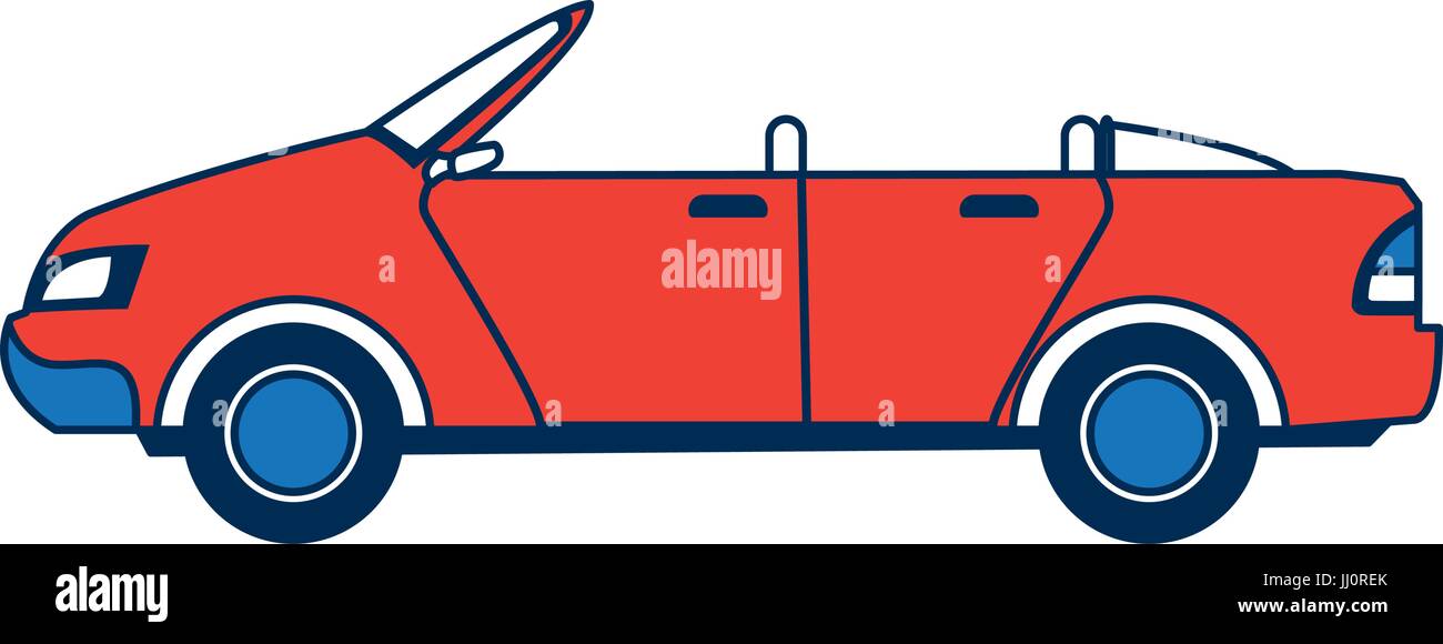 Car convertible profile Stock Vector Images - Alamy