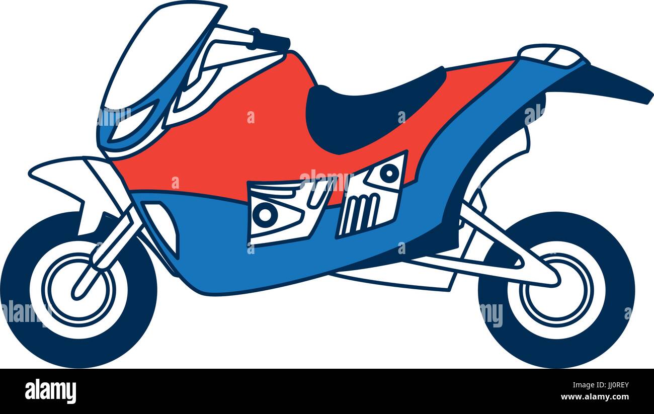 Action motorbike Stock Vector Images - Alamy