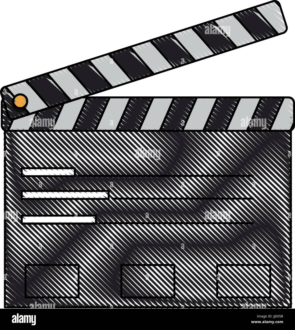 film maker clapper board action icon Stock Vector Image & Art - Alamy