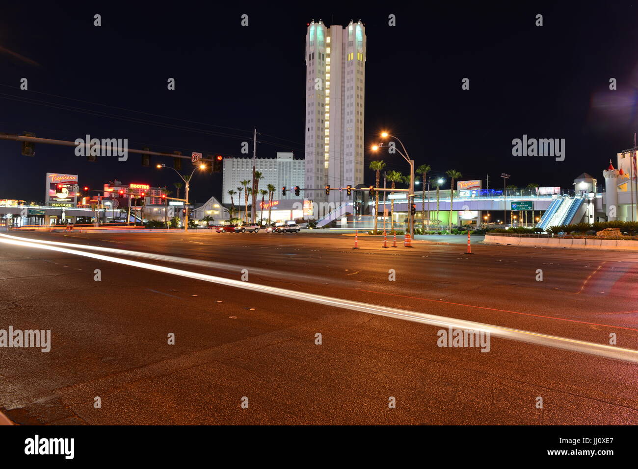 Cross roads at the top of the Las Vegas strip Stock Photo - Alamy
