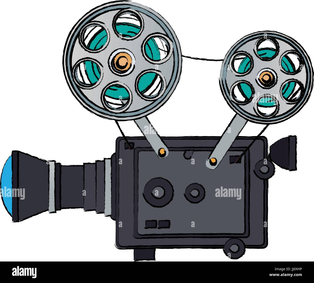 Vintage Film Projector High Resolution Stock Photography and Images - Alamy