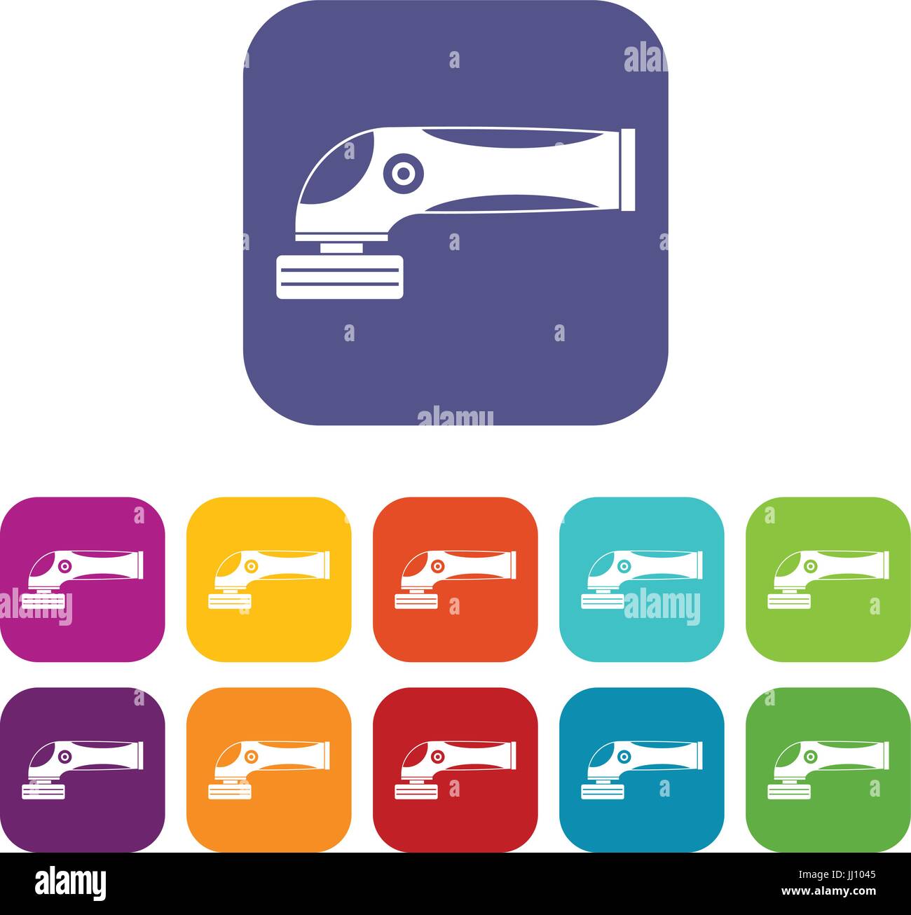 Angle grinder disk Stock Vector Images - Alamy