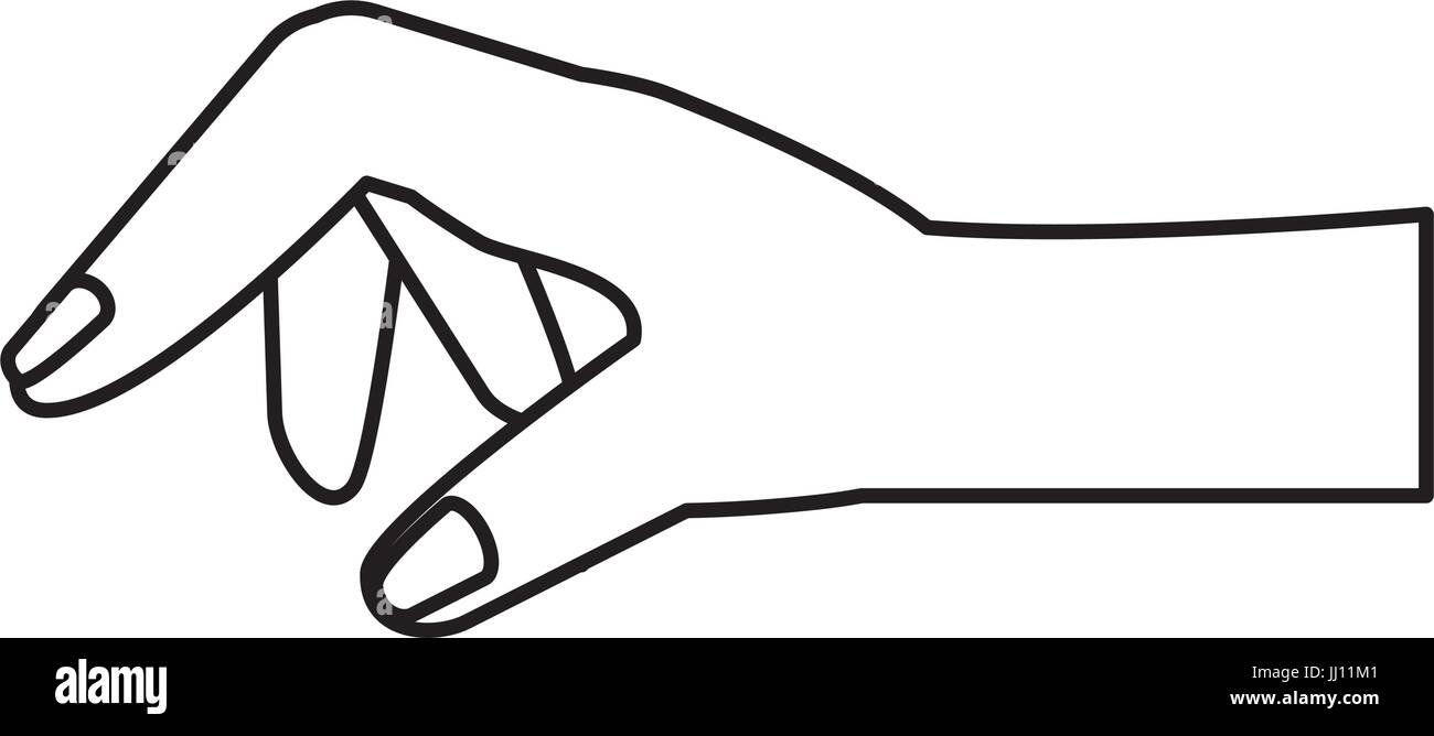 Human hand holding something Stock Vector Image & Art - Alamy