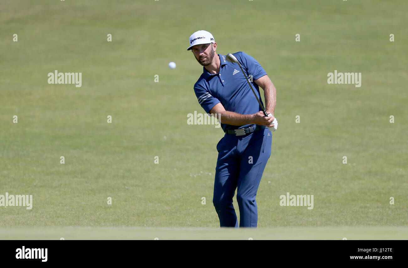 USA's Dustin Johnson during day two of The Open Championship 2017 at ...