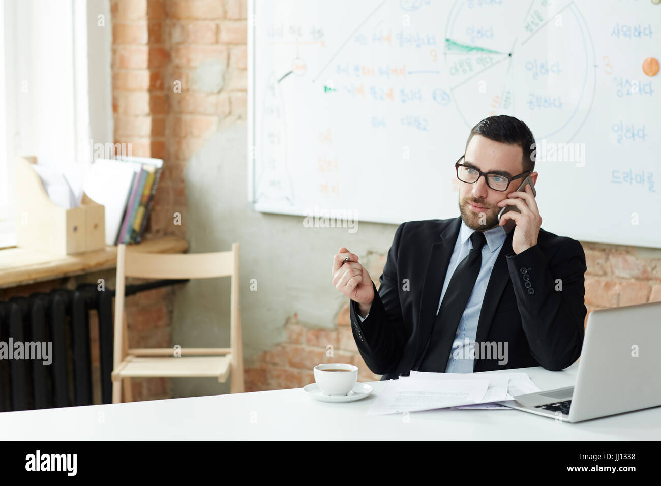 Employer banker hi-res stock photography and images - Alamy