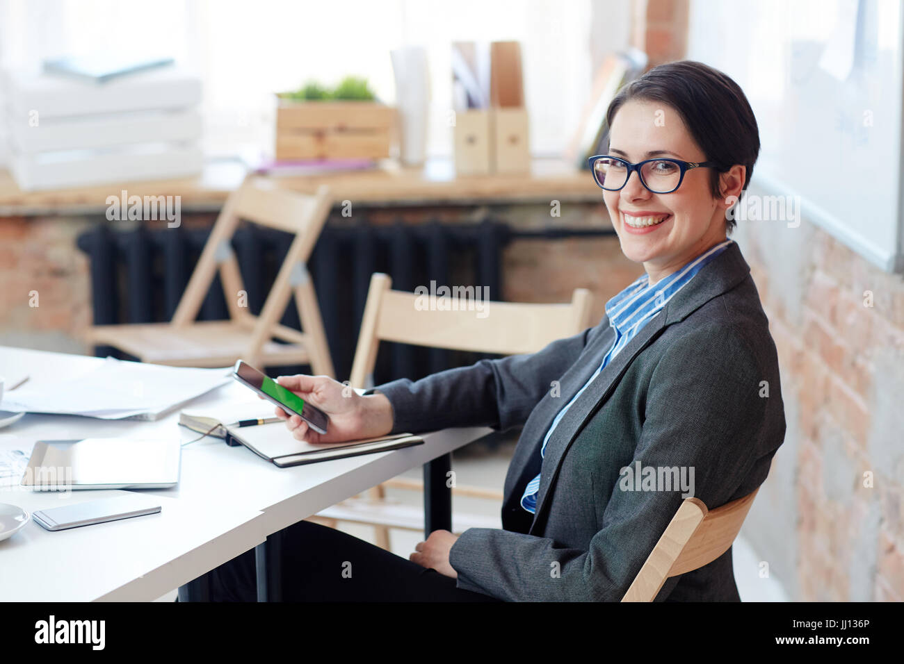 Successful executive hi-res stock photography and images - Alamy